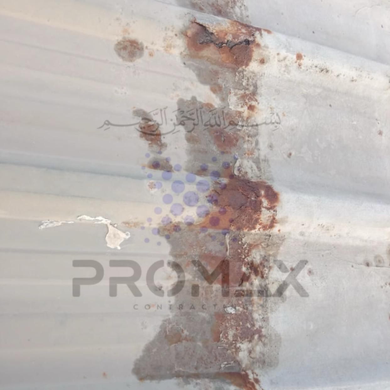 Rust Treatment with EPDM & Promax Bonding Adhesive in Dubai UAE